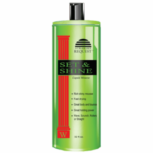 Straight Request Set & Shine Mousse – Blakhair.com